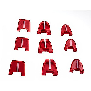 (Set of 9) Nose cushion no mar tip Replacement Milwaukee 42-38-0017 (2746-00) nailer,No-Mar Pad Kit For M18 battery nailers/staplers