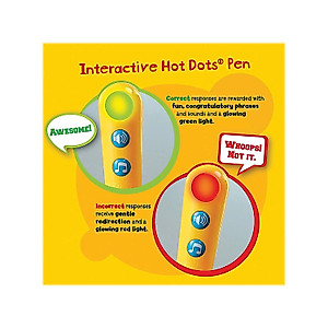 Educational Insights Hot Dots Let's Master 1st Grade Math Set, Math Workbooks, 2 Books with 100 Math Lessons & Interactive Pen, Ages 6+