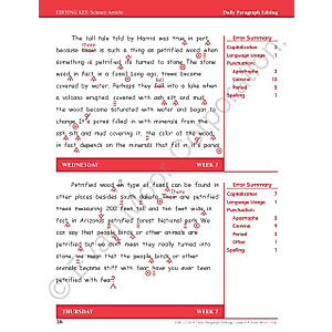 Evan-Moor Daily Paragraph Editing, Grade 6