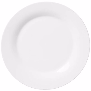 10 Strawberry Street Simply Round 45 Piece Dinnerware Set, White