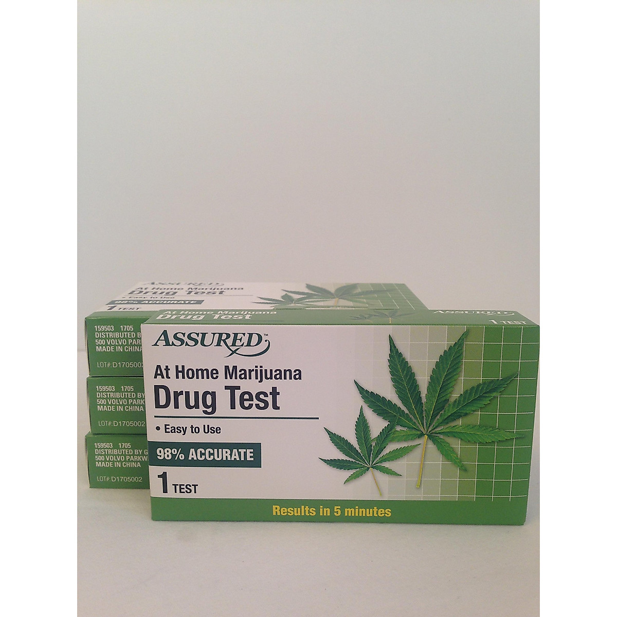 Pack of 4 Assured at Home Marijuana Drug Test