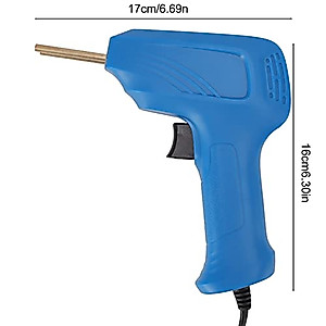 Biitfuu Plastic Welder Machine Plastic 220V Hot Staple EU Plug Plastic Welder Machine (US Plug 110V)