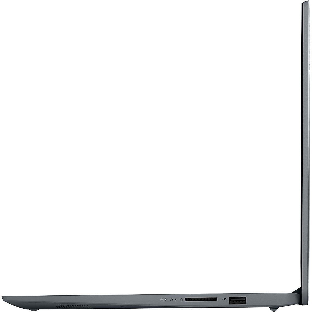Lenovo Ideapad 1 Laptop, 15.6" HD Screen, AMD Athlon Silver 3050U, 12GB RAM, 1TB PCIe SSD, Webcam, HDMI, Type-C, Wi-Fi 6, Media Card Reader, Windows 11 Home, Cloud Grey