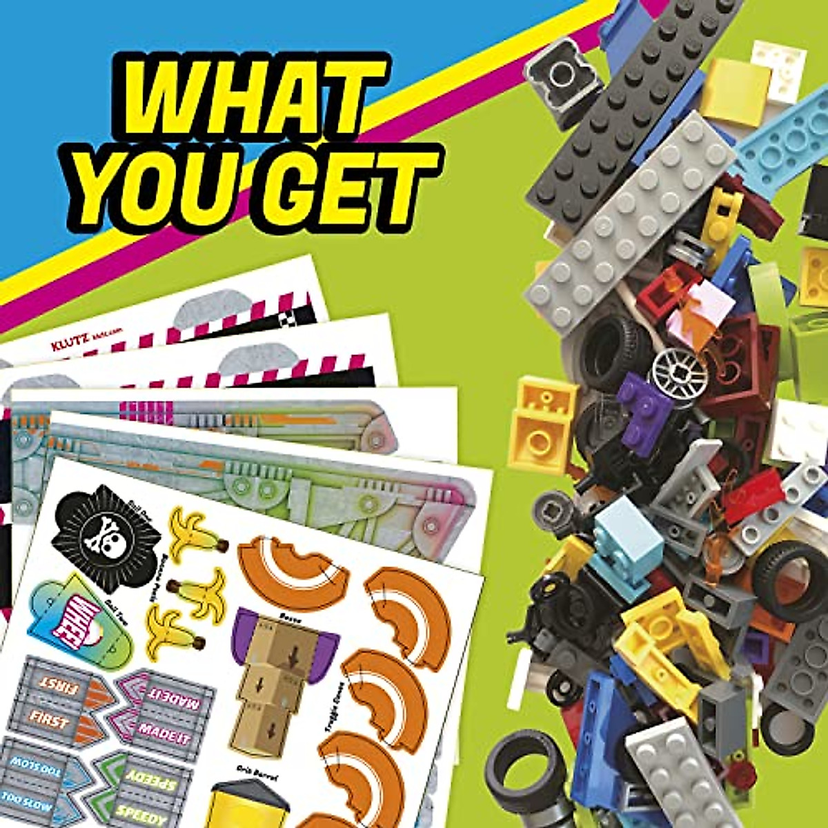 Klutz Lego Race Cars STEM Activity Kit