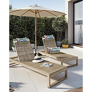 Recliner Head Pillow Ledge Loungers Chair Pillows with Insert Farm Pig Rustic Retro Wood Lumbar Pillow with Adjustable Strap Outdoor Waterproof Patio Pillows for Couch Beach Pool Office Chair, 2 PCS