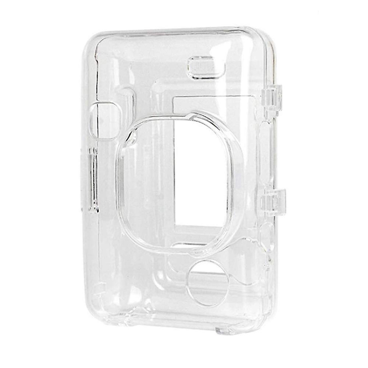 Hurricanes 4 in 1 Accessories Bundle Kit for Fujifilm Instax Mini Liplay Camera (Transparent Camera Case,60 Photo Frame Stickers,Wall Hanging Frames, Clips with String)