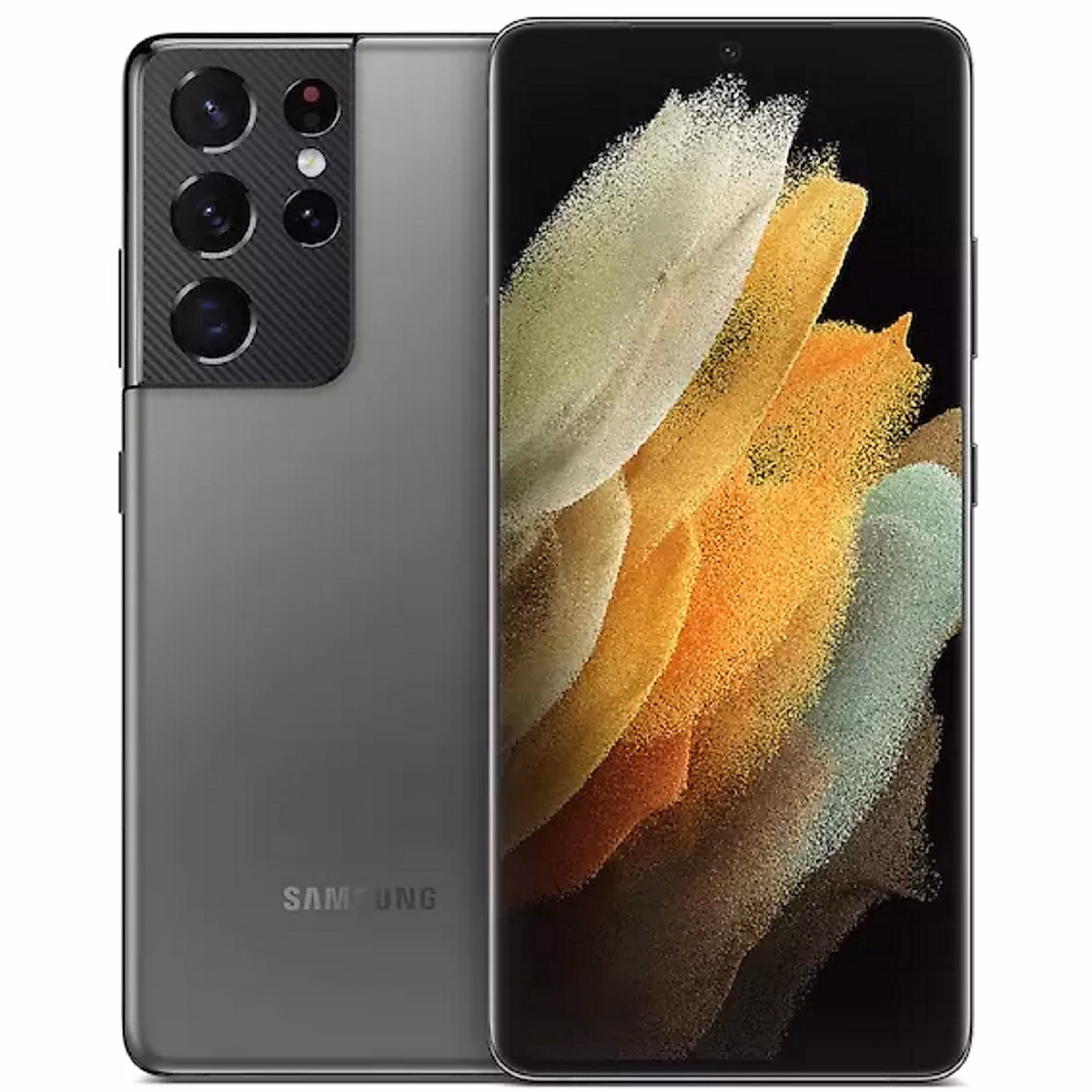 Samsung Galaxy S21 Ultra 5G, US Version, 128GB, Phantom Titanium - for T-Mobile (Renewed)