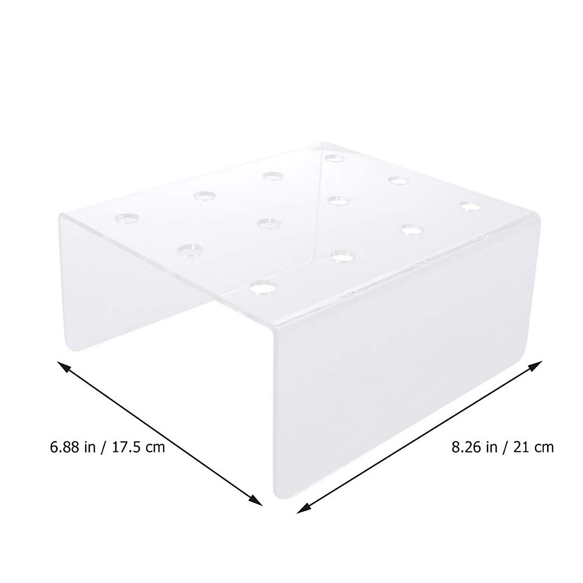 DOITOOL 1 Set 12 Hole Push Pop Cake Stand and Clear Push- up Cake Pop Shooter Plastic Containers for Wedding Baby Shower Birthday Parties