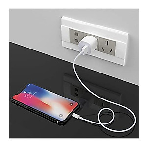 USB Wall Charger,Small iPhone Charger Box,Travel Plug Cube 5W Power Adapter for iPhone SE 2020/12 Pro Max/11 Pro Max/XR/X/8 Plus/7/6S/6S/6/5,Samsung Galaxy S7/S6/S5 Edge,LG,HTC,Huawei,Moto,Kindle