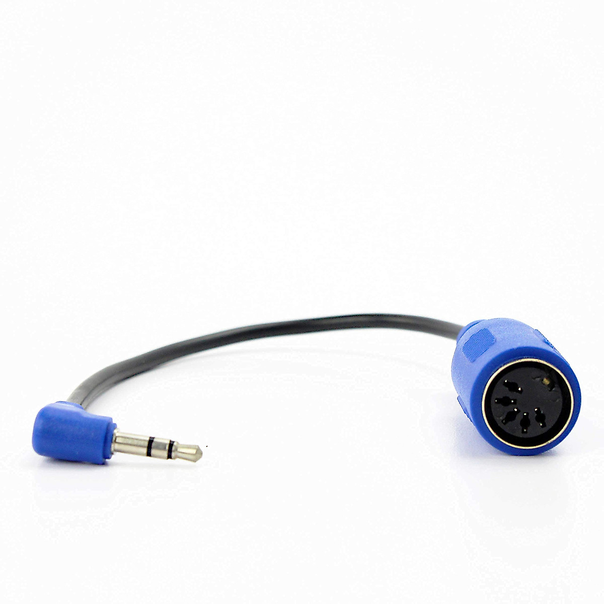 ZAWDIO - MIDI to TRS 3.5mm Breakout Cable Right Angle Adapter for: Akai, Korg, Line6, LittleBits - MPC Studio, Touch, MPX8, Electribe 2, SQ-1