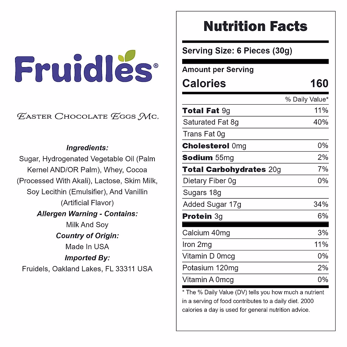 Easter Chocolate Eggs, Multicolored Foil Wrapped Milk Chocolate, Kosher Half-Pound Approx. 45 Eggs