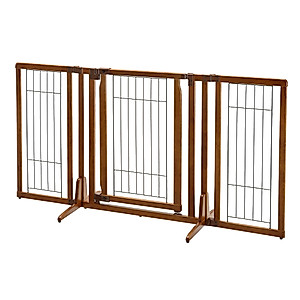 Richell Premium Plus Freestanding Pet Gate with Door