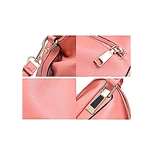 SMALLBLUER Women Hobo Handbag Classic Shoulder Bag Fashion Crossbody Bags Purse-Blue