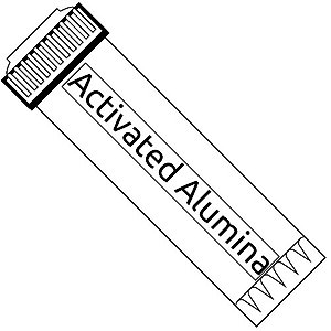 10-inch Activated Alumina Filter for Fluoride, Arsenic, and Lead