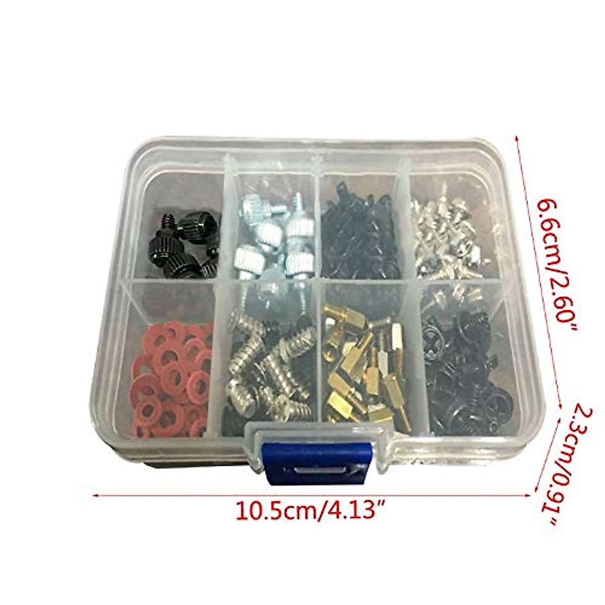1Box DIY Kit for Motherboard Mounting Hardware Screws Hard Disk PC for Computer Case L9CC SCRW-195649