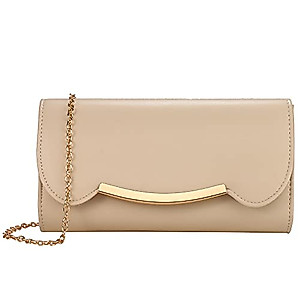 ZHANNI Puppy Handbag Clutch Purses for Women Cute Evening Bag Clutch (Beige)