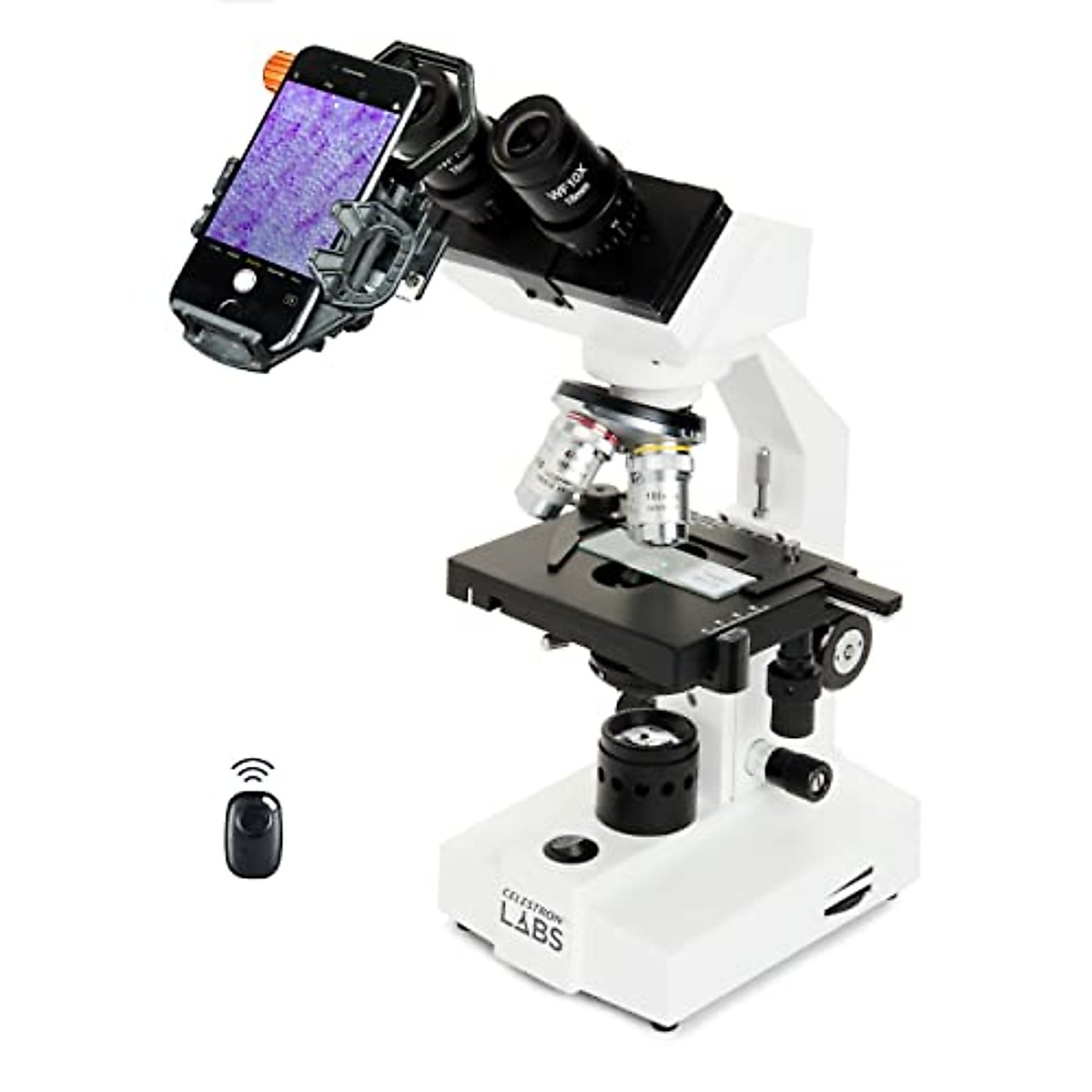 Celestron - NexGo DX Kit - Universal Smartphone Adapter - Digiscoping Smartphone Adapter - BONUS Bluetooth Shutter Release Remote