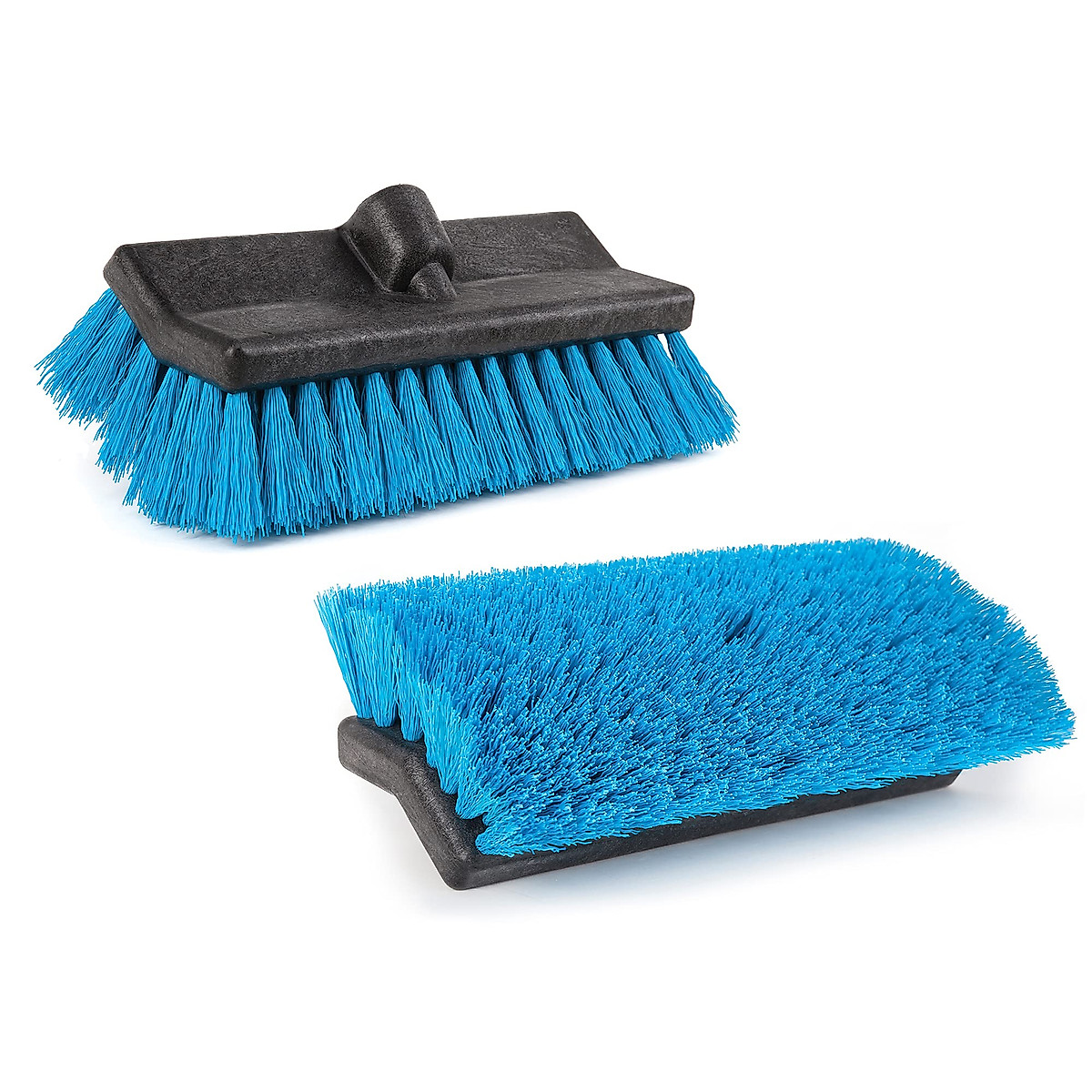 Harper 37518600 6-Piece Car Wash Brush Set with Telescoping Flow-Through Handle, (3) Brush Heads, (1) Soft Hand Brush and (1) Stiff Hand Brush