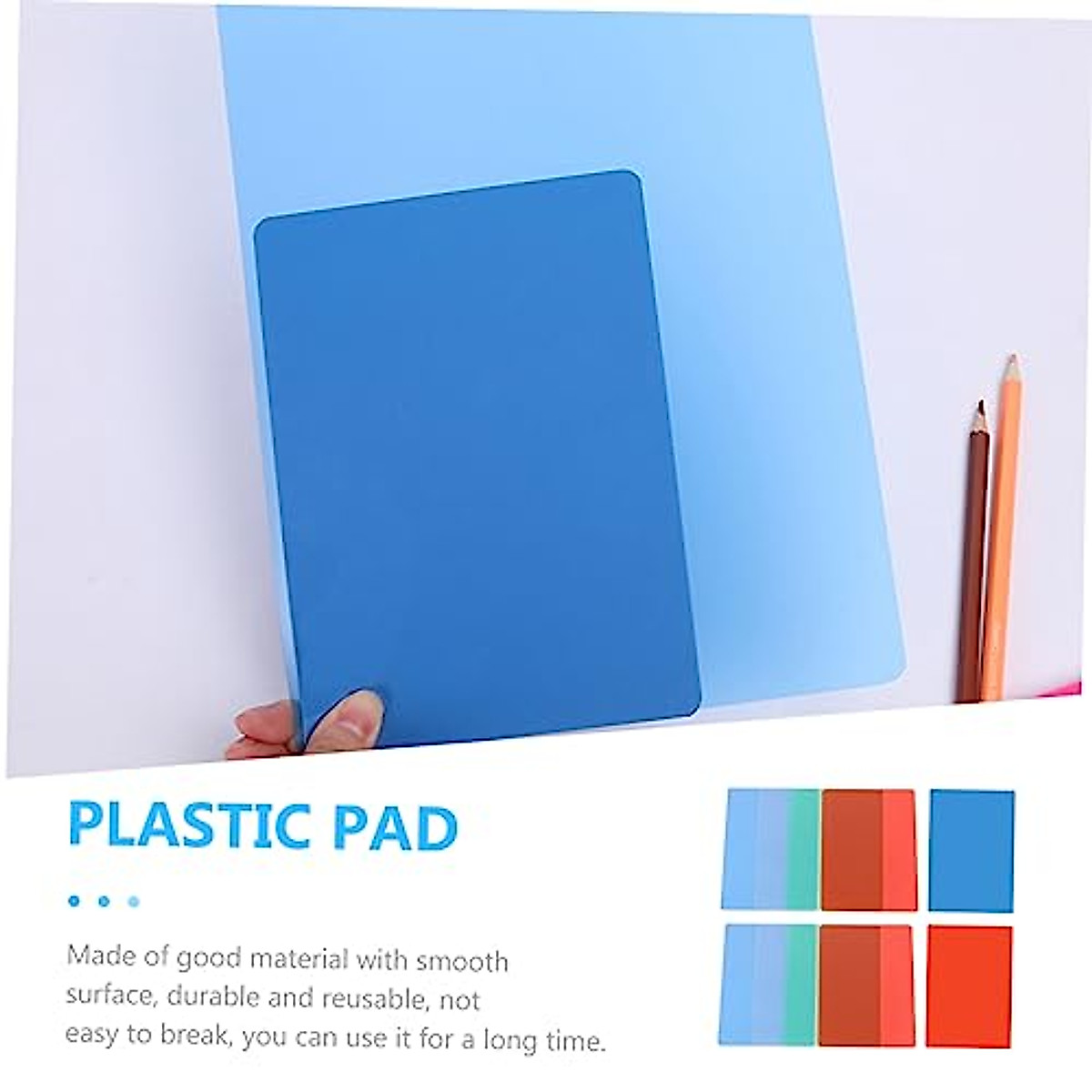 Ciieeo 10pcs a4 Writing pad Desk mat for Desktop Desk Notepad Computer Desk Accessories Writing Base Desk pad Clear blotter Tabletop Accessories Writing Boards Base Boards for Schools pp