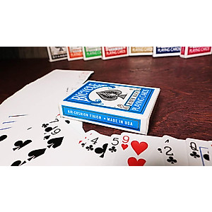 Murphy's Magic Bicycle Poker Size Turquoise Back Playing Cards, 1 Joker Included