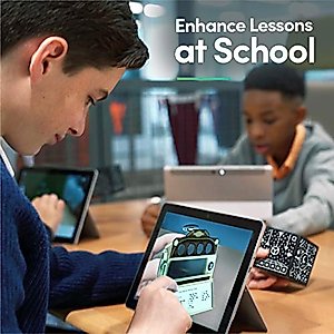 Merge Cube (2 Pack) Hold Anything - Hands-on Science and STEM Education | Digital Teaching Aids - Science Simulations and STEM Projects - Home School, Remote and in Classroom Learning - iOS & Android