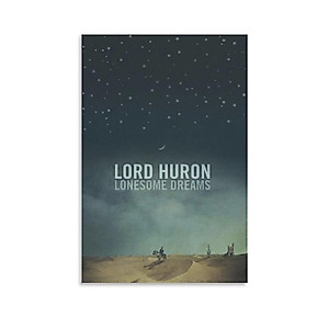 Lord Huron Lonesome Dreams Canvas Poster Bedroom Decoration Landscape Office Valentine's Birthday Gift Unframe-style12x18inch(30x45cm)