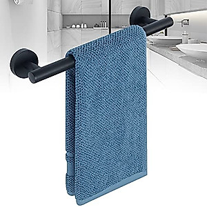 Towel Racks, Towel Rack Towel Holder Towel Rack for Bathroom Towel Rail Bathroom Towel Rack Wall Mounted Kitchen Bathroom Shelf Storage Rack Anniversary/Schwarz/a