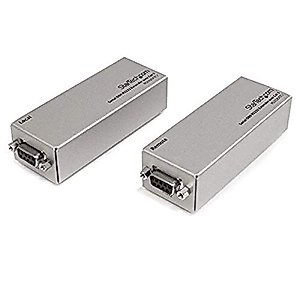 StarTech.com Serial DB9 RS232 Extender over Cat 5 - Up to 3300 ft (1000 meters), TAA (RS232EXTC1)