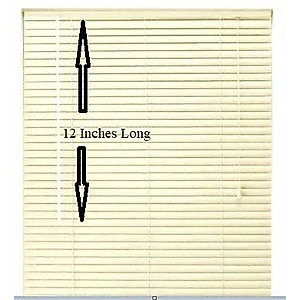 New Blind Wand/Rod - Color White- High Strength (12" White 2 Pack)