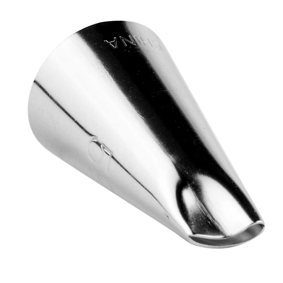 Restaurantware Pastry Tek Petal Tip 1 Reusable Decorating Cake Tip - #59S Dent-Resistant Stainless Steel Rose Frosting Tip Dishwasher-Safe Decorate Cupcakes Cakes or Cookies