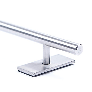 FLVFF Fingerboard Rail Metal Made of Solid Stainless Steel Rails Ramp and Skate Parks (R2)