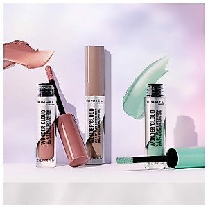 Rimmel London Wonder'Cloud Eyeshadow, Buildable, Long-Wearing, Built-In Primer, 001, Honey Drop, 0.06oz