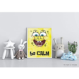 Posters for Boys Room Decor - Kids Bathroom Decor, Kids Room Decor for Boys, 8x10 Inches Set of 3 UNFRAMED by GROUP DMR