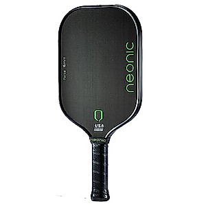 Neonic Force 16mm Carbon Fiber Pickleball Paddle, Thermoformed Elongated Professional Paddle with Foam Injection Unibody