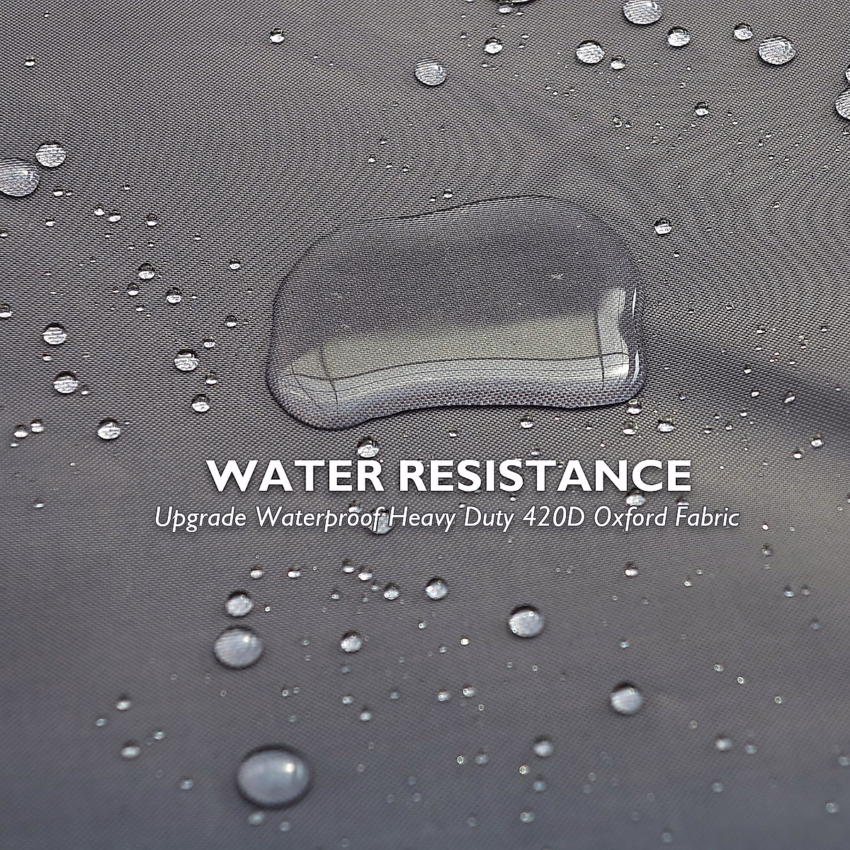 Yoneesn Garden Furniture Covers, Patio Furniture Waterproof Cover with Air Vent , 600D Outdoor Sofa Cover for outside Rectangle/Rectangular Table and Chair Set, rattan furniture set