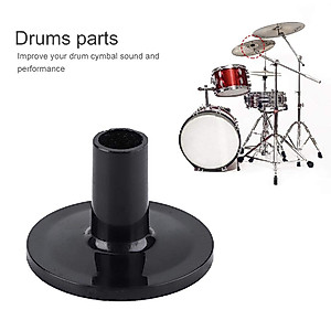 Bnineteenteam 8 Pcs Plastic Cymbal Sleeves Long Cymbal Sleeves for Drum Kits Performance Accessory