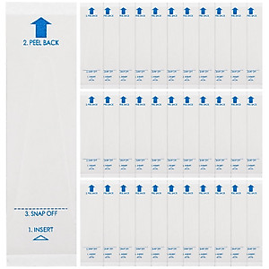 200Pcs Disposable Probe Covers,Thermometers Sleeves Covers Digital Thermometers Probe Covers for Oral Armpit Rectal Electric