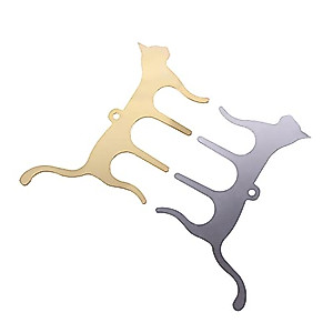 Music Folder Metal Sheet Clip Bookmark Tab Clamp Page Holder Piano Book Note Paper Clamp Stationery for Cookbook Reading metal bookmark blanks for engraving sublimation clip on set women with quotes