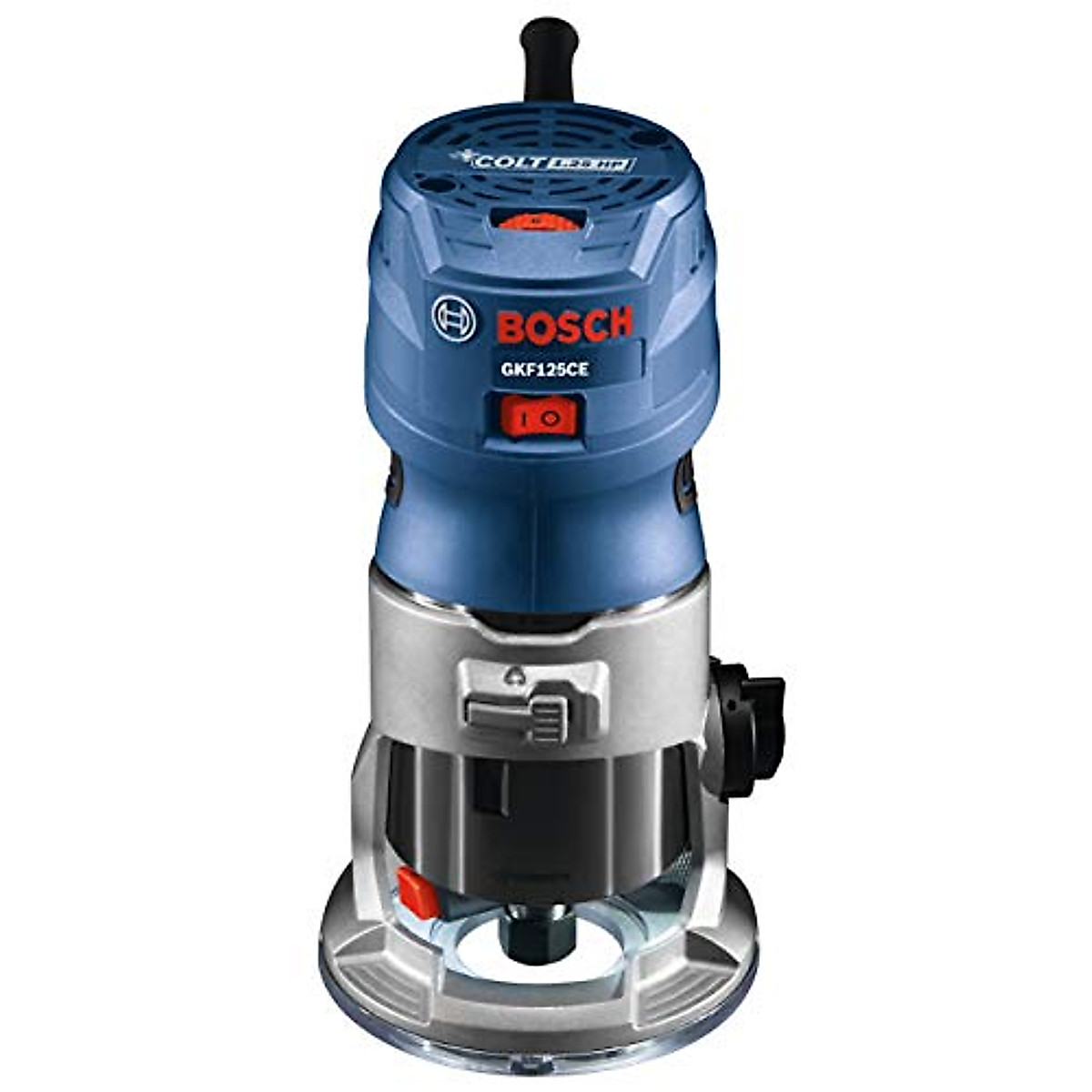 BOSCH GKF125CEK Colt 1.25 HP (Max) Variable-Speed Palm Router Kit with Edge Guide