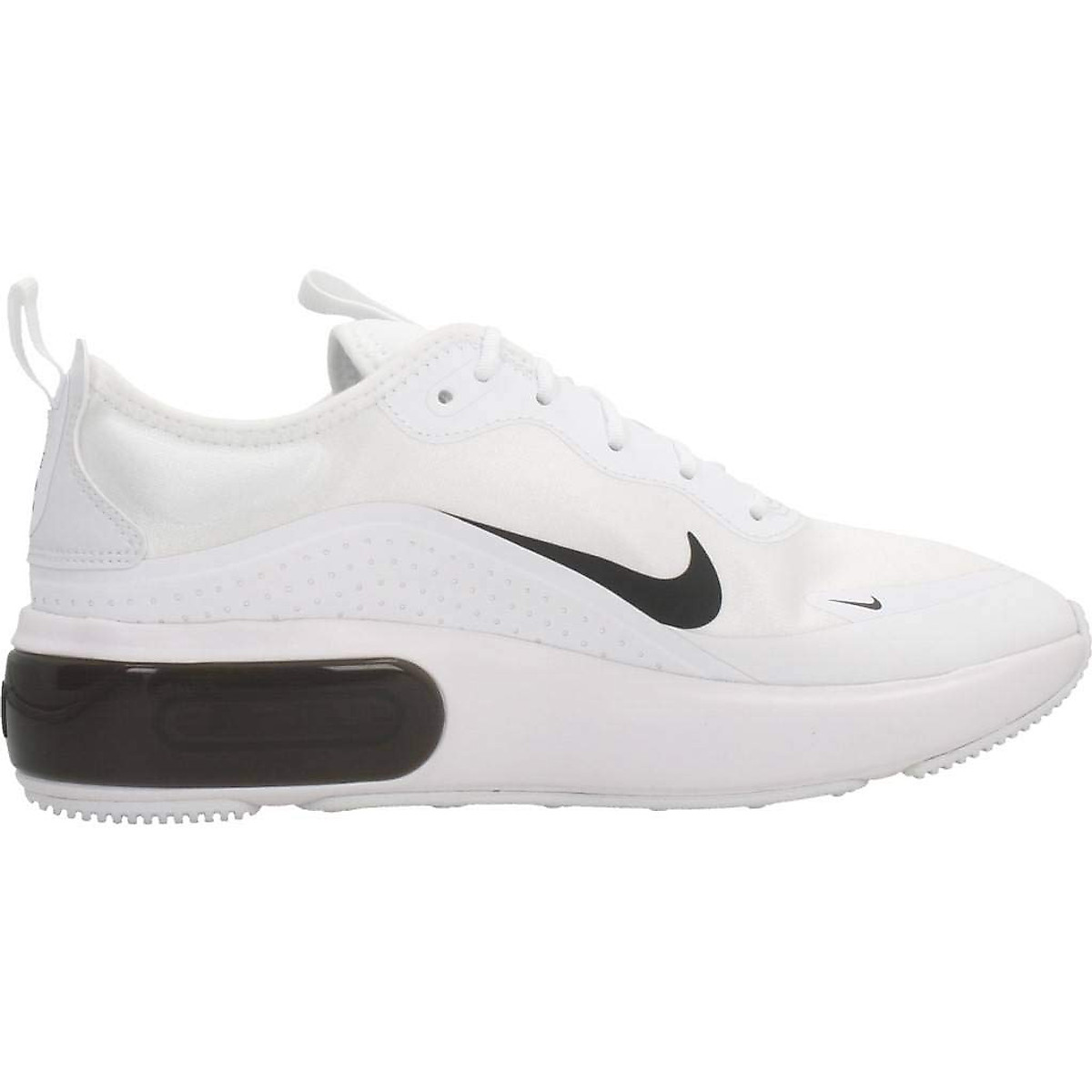 NIKE Women's Running Shoe, White Black, 7.5 US