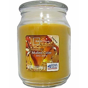 Mainstays 20 oz Candle, Mulled Cider