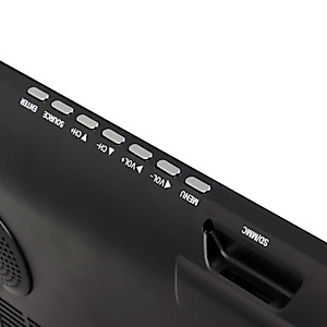 Trexonic Portable Rechargeable 14 Inch 720p LED TV with HDMI, SD/MMC, USB, VGA, AV in/Out and Built-in Digital Tuner