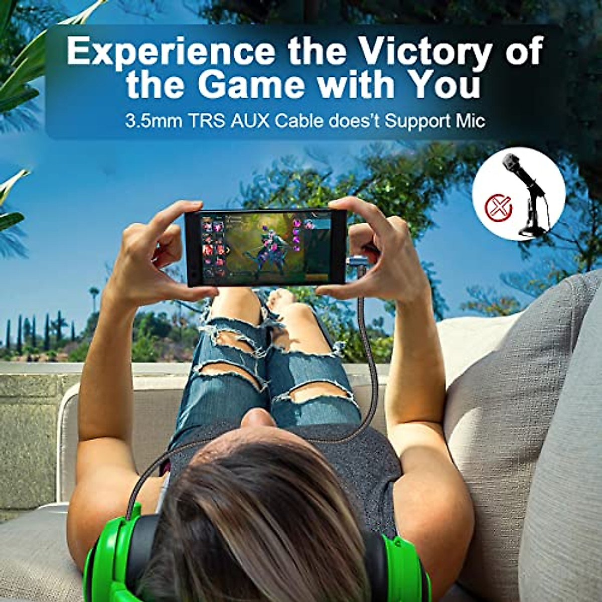 EMK 90 Degree Aux Cable 3.5 mm Auxiliary Cord Male to Male Stereo Aux Cable for Car 24K Gold Plated Hi-Fi Sound Quality Nylon Braided for Laptop Phone Tablet MP3 Player Stereo Speaker (3.3ft/1m)