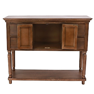 Decor Therapy Console Table, Size: 42w 14d 32h, Natural