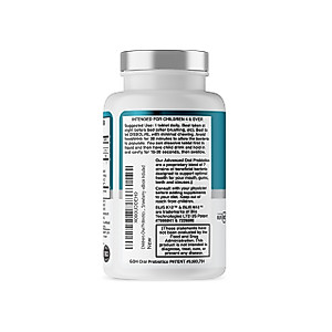 Childrens Oral Probiotics – Oral Care Probiotic for Kids Cavity Prevention & Bad Breath Treatment Supplement w/BLIS K12 M18 Mouth & Gum Health Dentist Formulated 30 Lozenge Strawberry –eBook Included