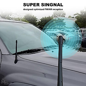 7 Inch Antenna for Toyota Tundra 2000-2022 Toyota Tacoma 1995-2015 Car Wash-Proof Radio Antenna for FM/AM Truck Antenna Replacement Toyota Tundra Tacoma Accessories Flexible Rubber Toyota Antenna