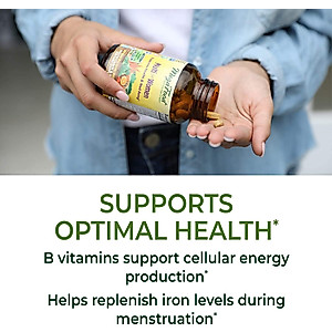 MegaFood Women's Advanced Multivitamin for Women - Doctor-Formulated With Iron, Choline, Vitamin D, Vitamin C & Zinc - Brain Health - Immune Support - Non-GMO - Vegetarian - 120 Tabs (60 Servings)