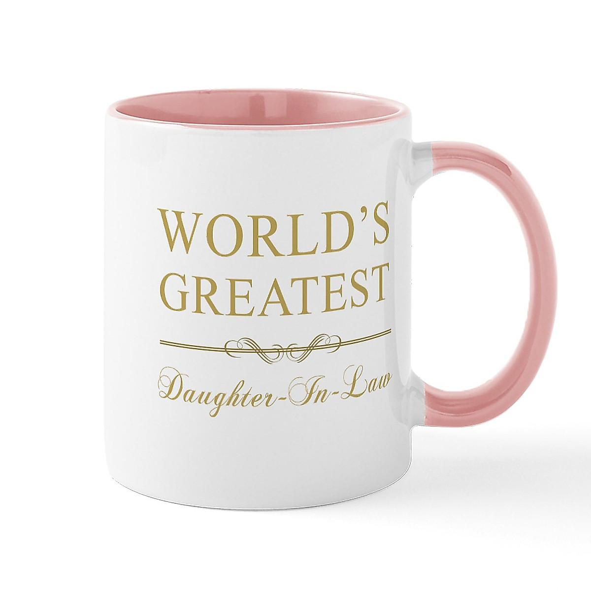 CafePress World's Greatest Daughter In Law Mug Ceramic Coffee Mug, Tea Cup 11 oz