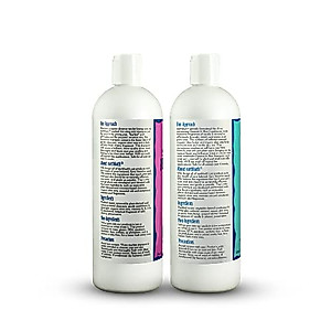 Earthbath Ultra-Mild Puppy Shampoo and Oatmeal & Aloe Conditioner Grooming Bundle, Best Shampoo and Conditioner for Puppies, Made in USA - 16 Oz