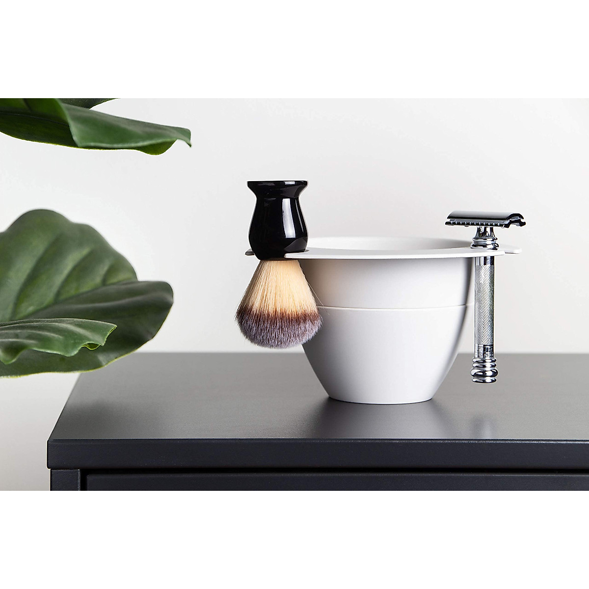 Modular Shaving Bowl by SHAVEBOWL (Made in USA) - White